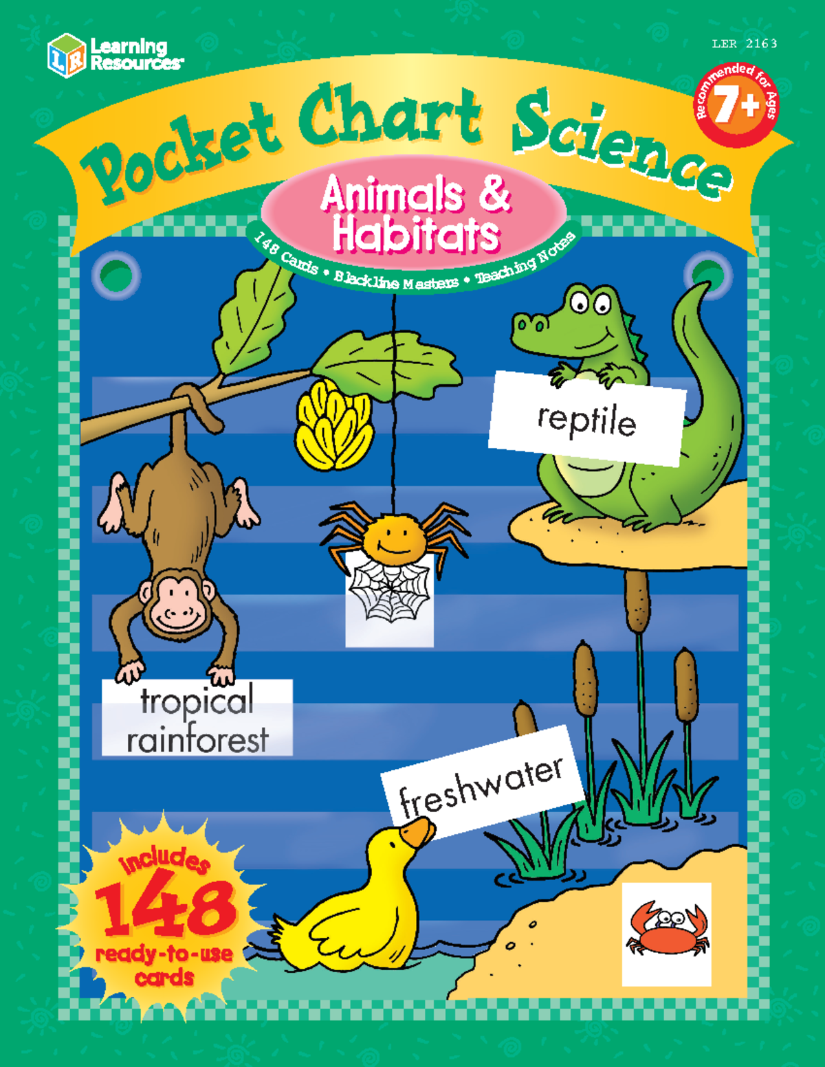 2163 Pocket Chart Animals and Habitats - eR co m me ndedfo rA ge s 77 ...