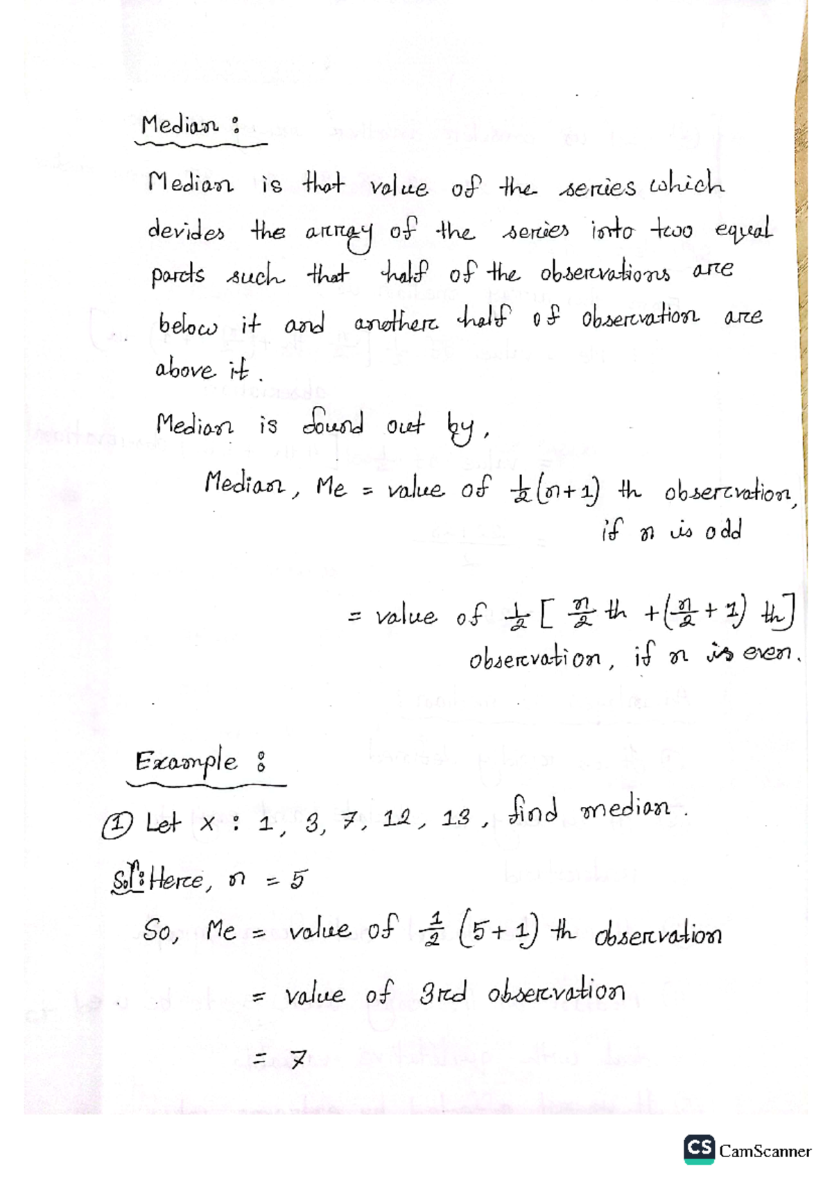 Median Mode - Sat - Software Engineering - Studocu