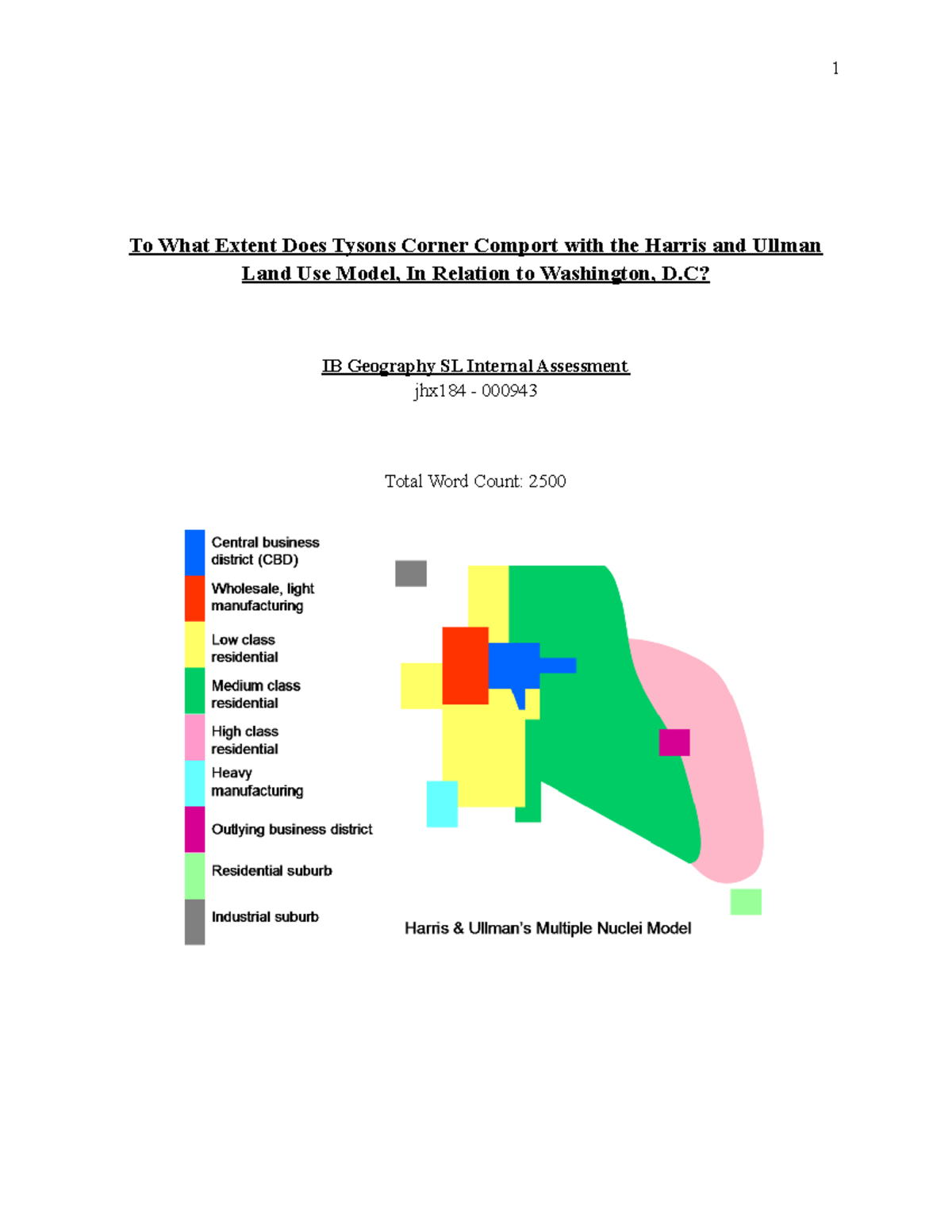 Final IA IB GEO - To What Extent Does Tysons Corner Comport with the ...