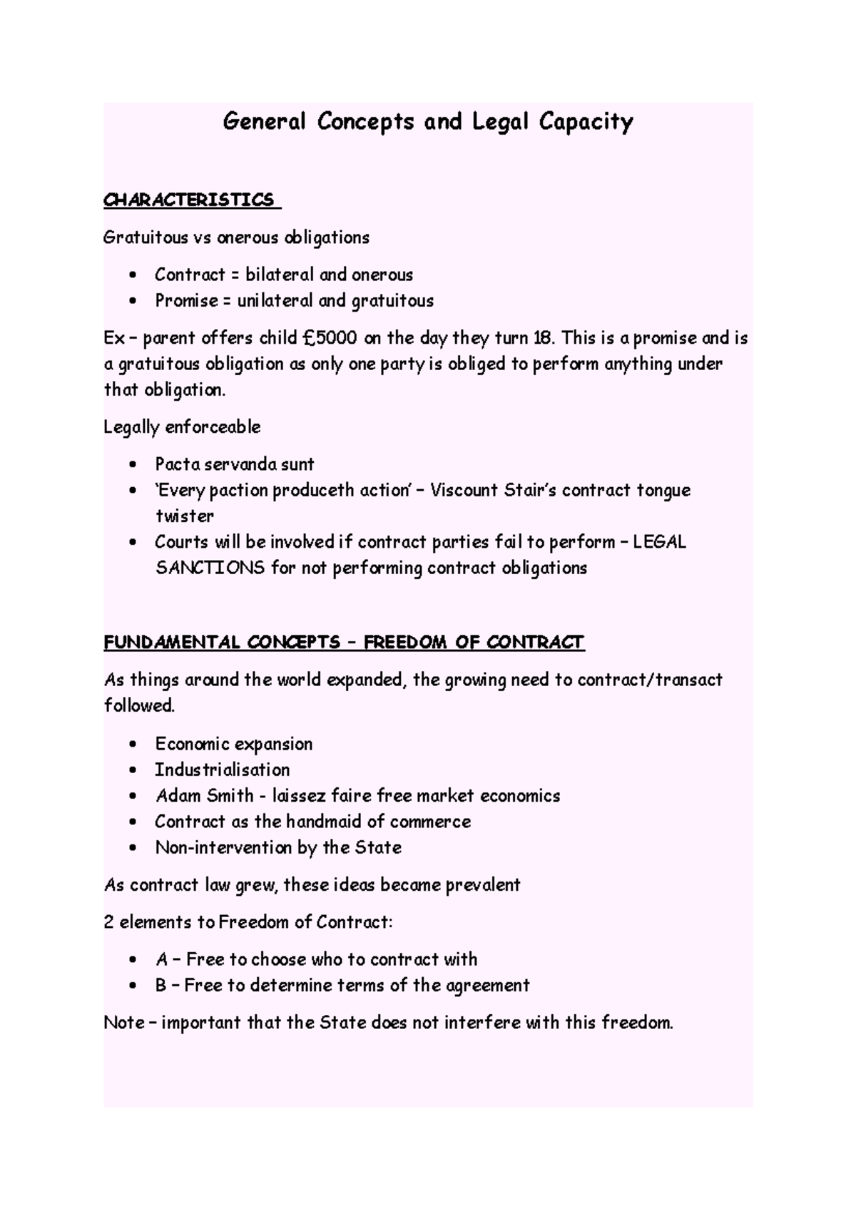 2. General Principles and Legal Capacity - General Concepts and Legal ...