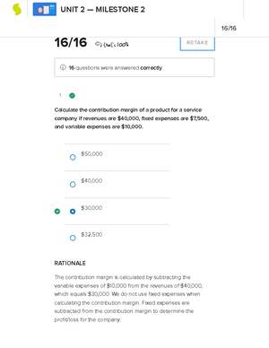 Module Three (3) Assignment - Company Overview and Costing Methods ...