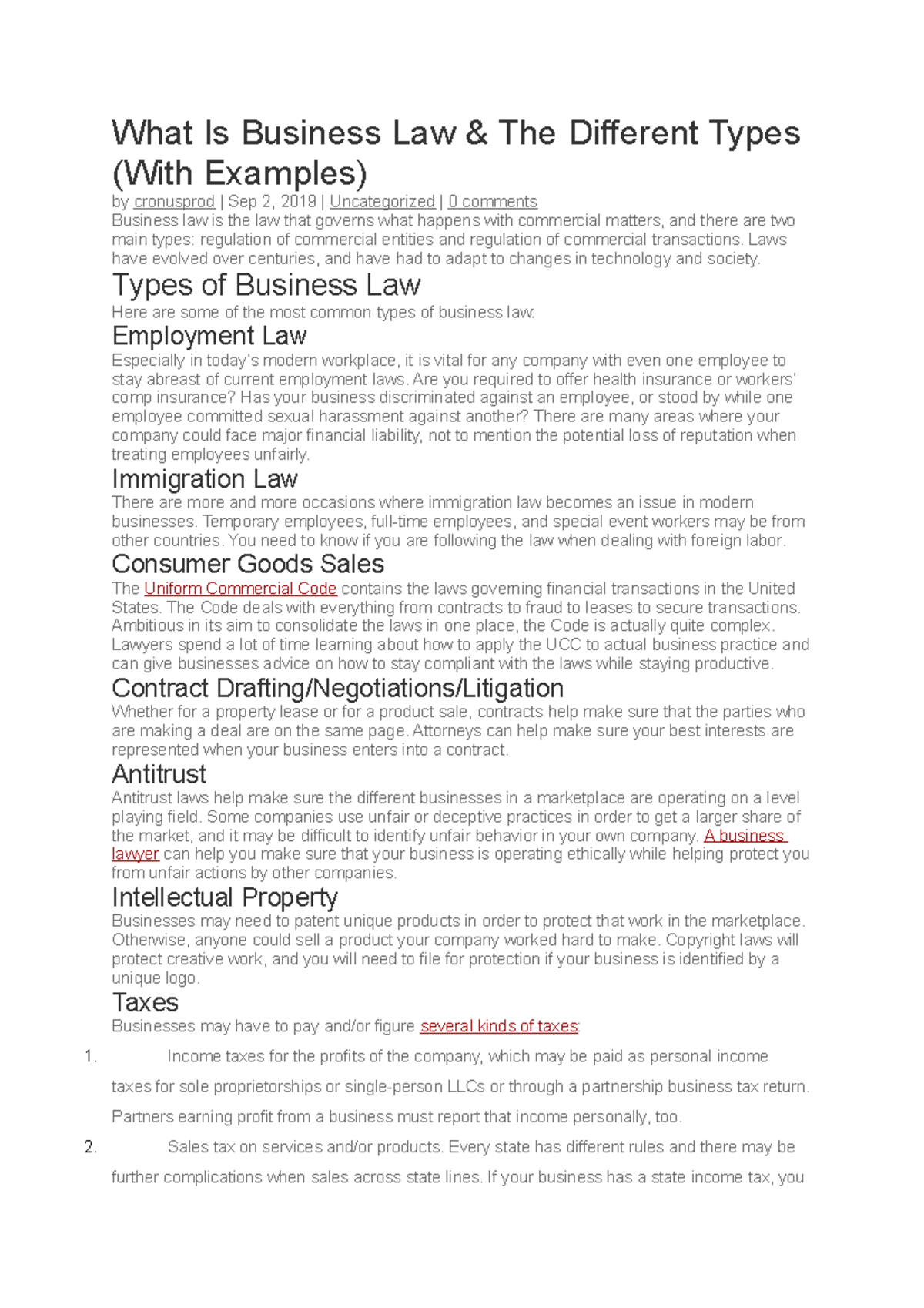 Law cases 21 summaries of diffrent types of laws with definations ...
