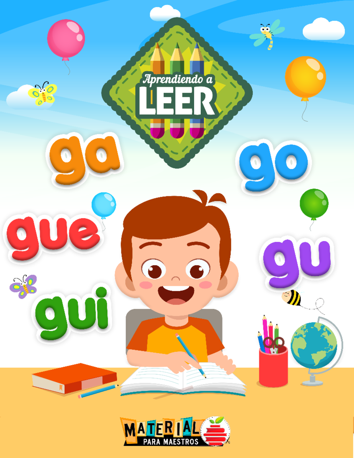 Aprendiendo a leer 16 ga gue gui go gu - materialparamaestros ga gue gui go gu go gui gu ga gue ...