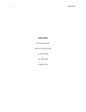 PHL218 3-1 Short Paper: Culture, Bias, and Decision Making - 3-1 Short ...