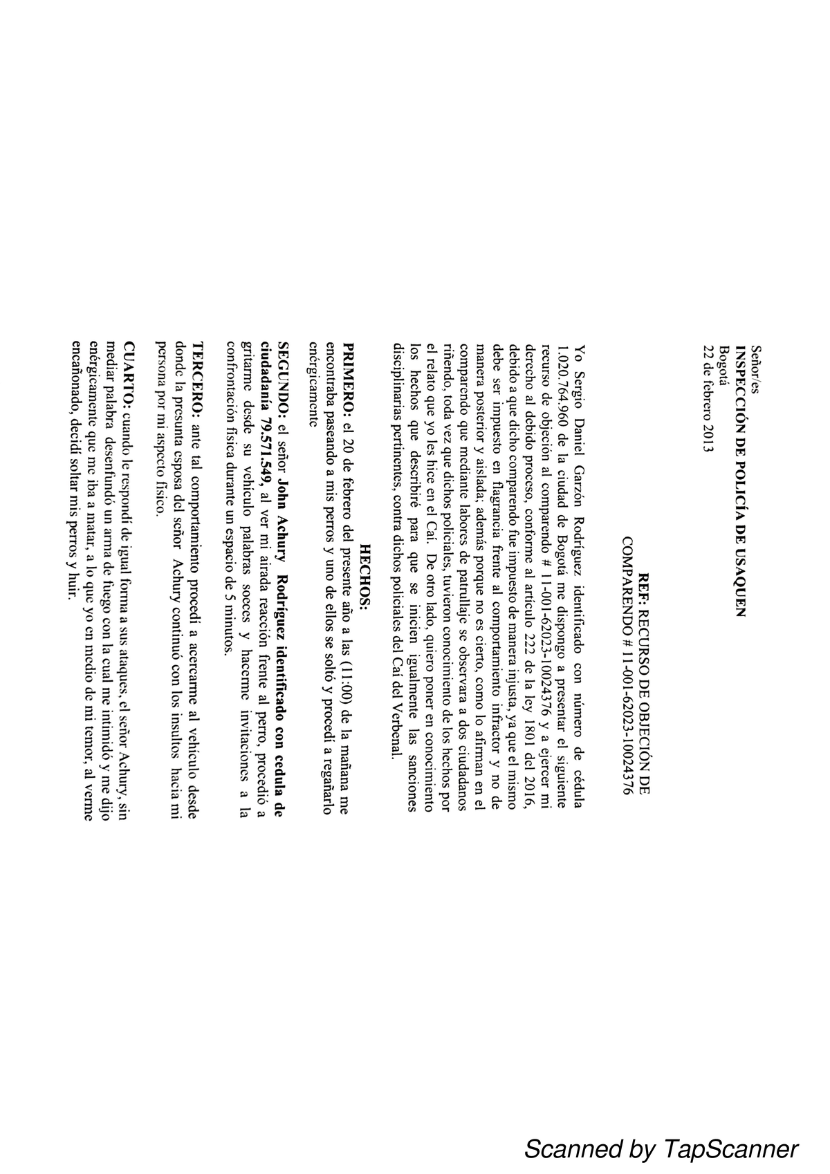 Objeción - Como objetar un dictamen pericial - Derecho Probatorio - Studocu