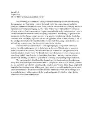 CJ 140 Module Four Practice Activity - CJ 140 Module Three Practice ...