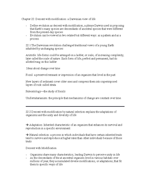 Module 1 Evolution - Module 1: Evolution 1 Evolutionary Thinking Evolutionary thinking has 3 ...