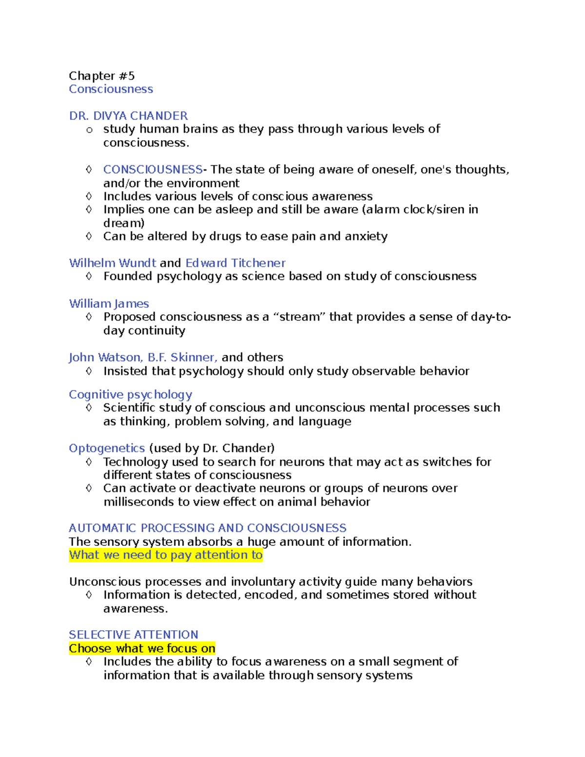 Conciousness - notes on levels of consciousness, dreams, and waves ...