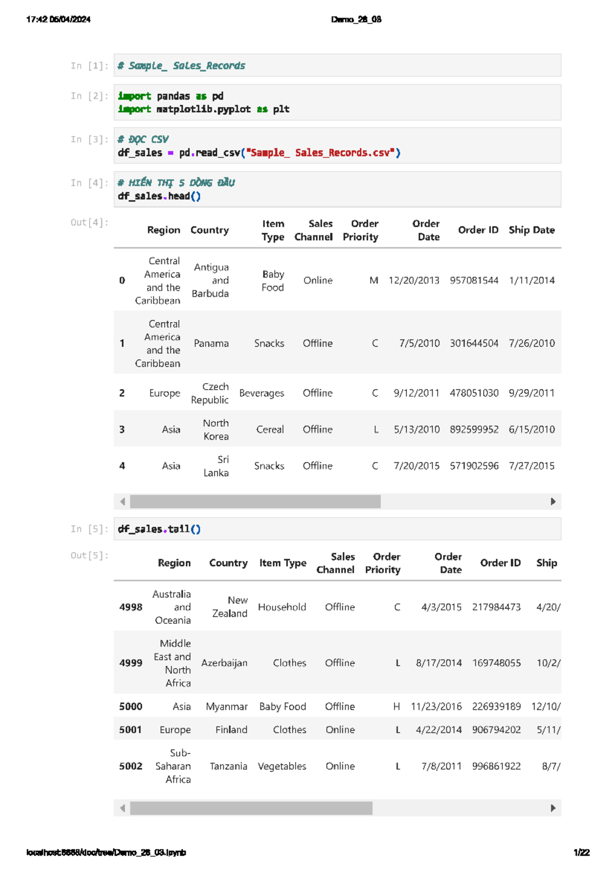 Bai Tap EDA Chuong 3 - Bài tập tham khảo - Lập Trình Python - Studocu