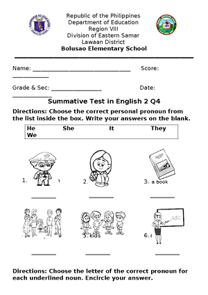 Identifying Adjectives - Detailed LESSON PLAN GRADE IV ABOUT ...