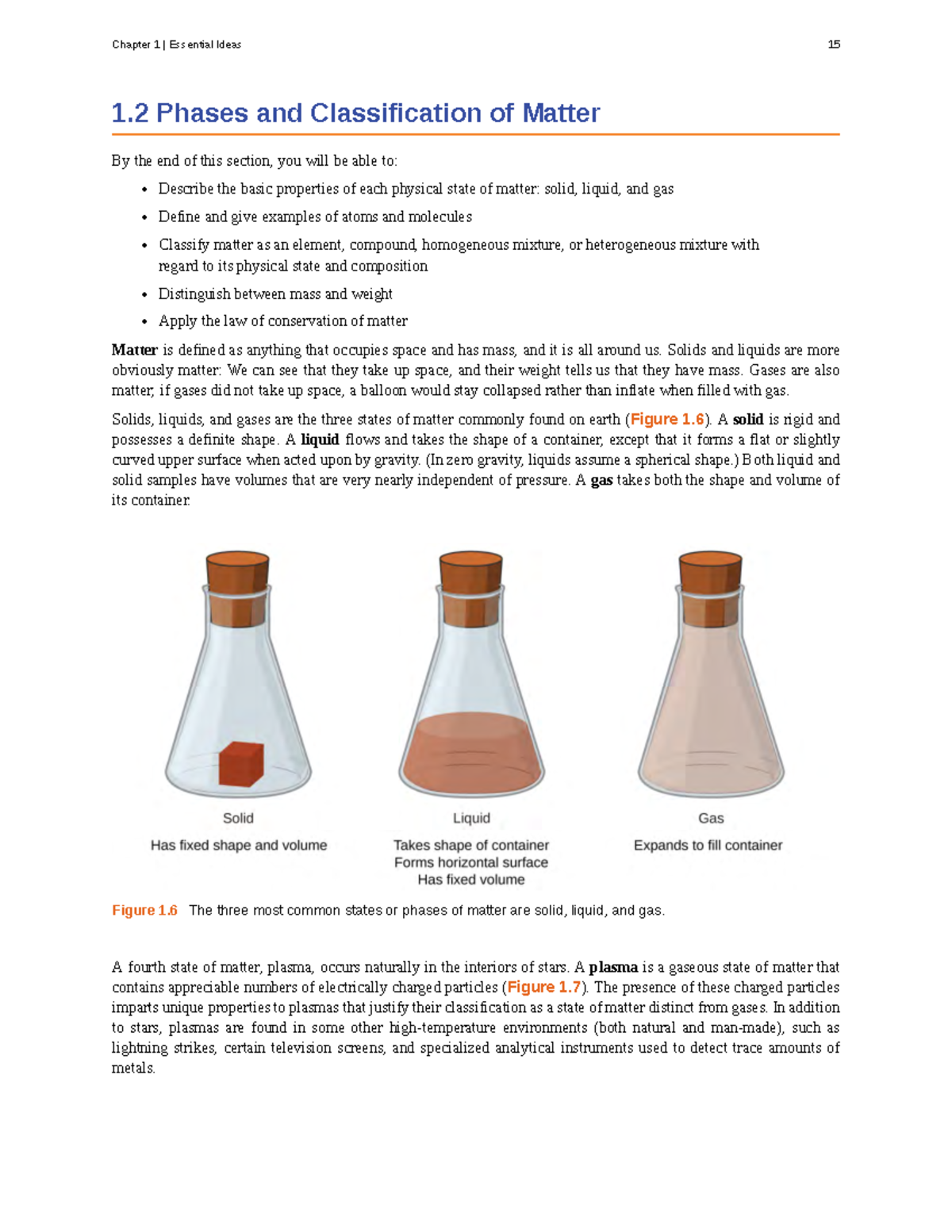 1 Intro to Chem Text Support - 1 Phases and Classification of Matter By ...