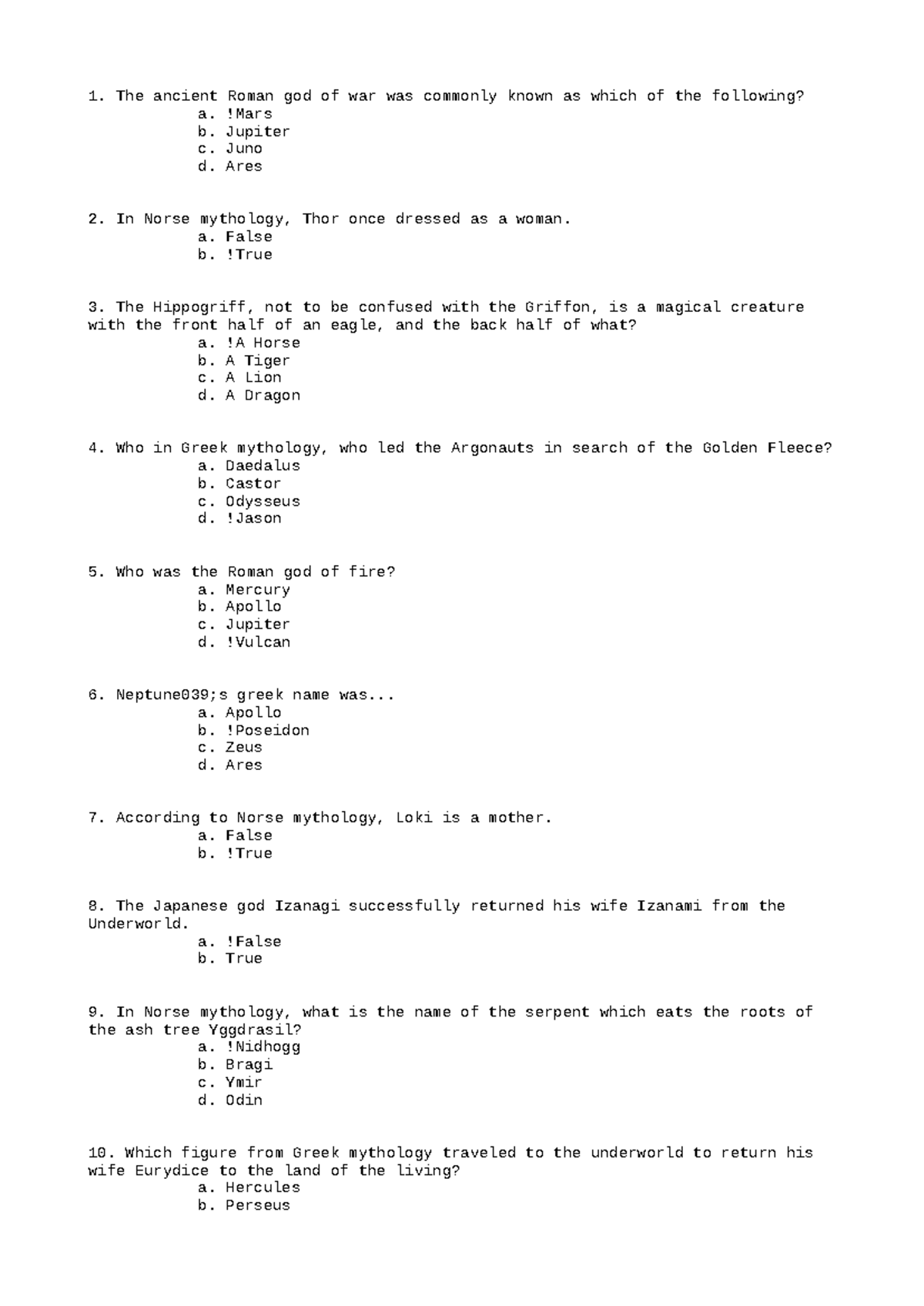 ACC116 Essay Fall 2021 2 - The ancient Roman god of war was commonly ...