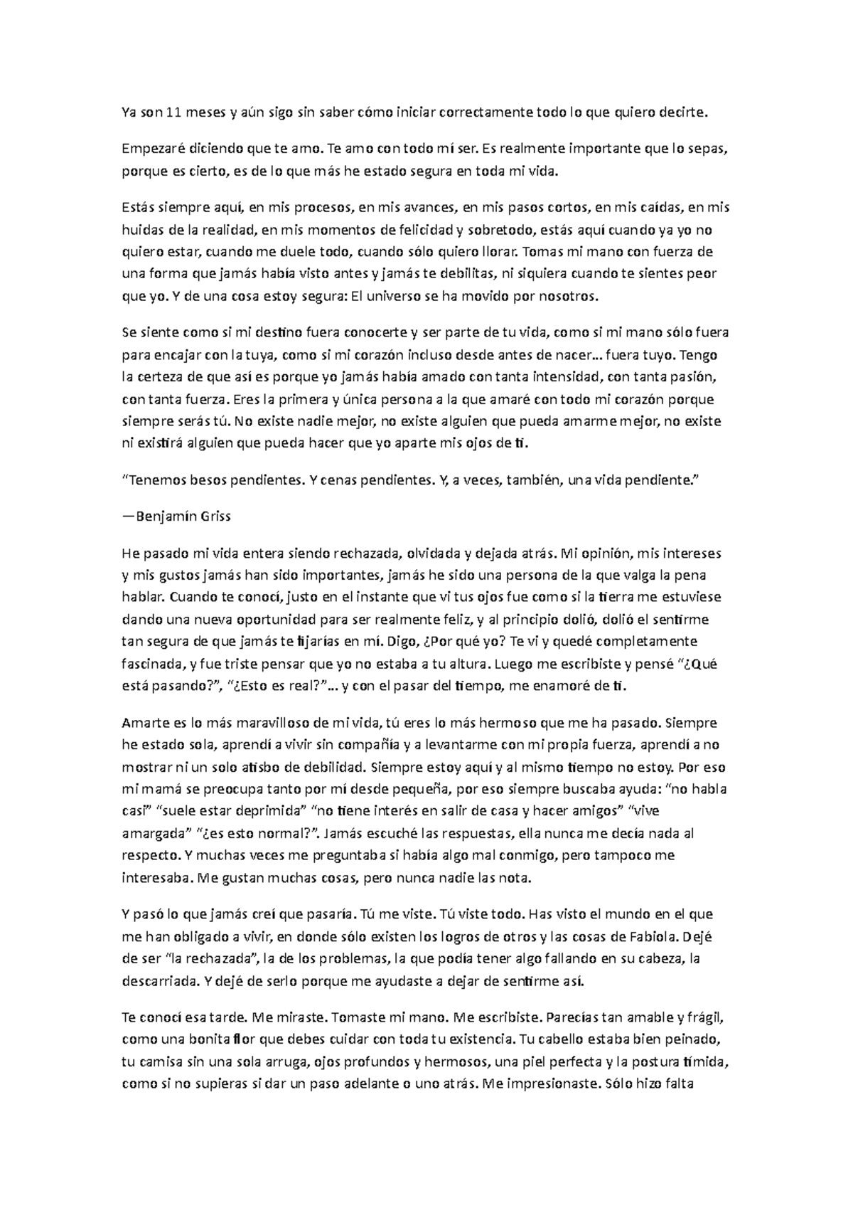 4938u38859939485893hf - Ya son 11 meses y aún sigo sin saber cómo ...