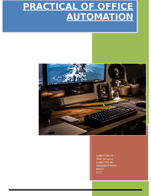 Experiment no 2 - Loading and configuration procedure of Microsoft ...
