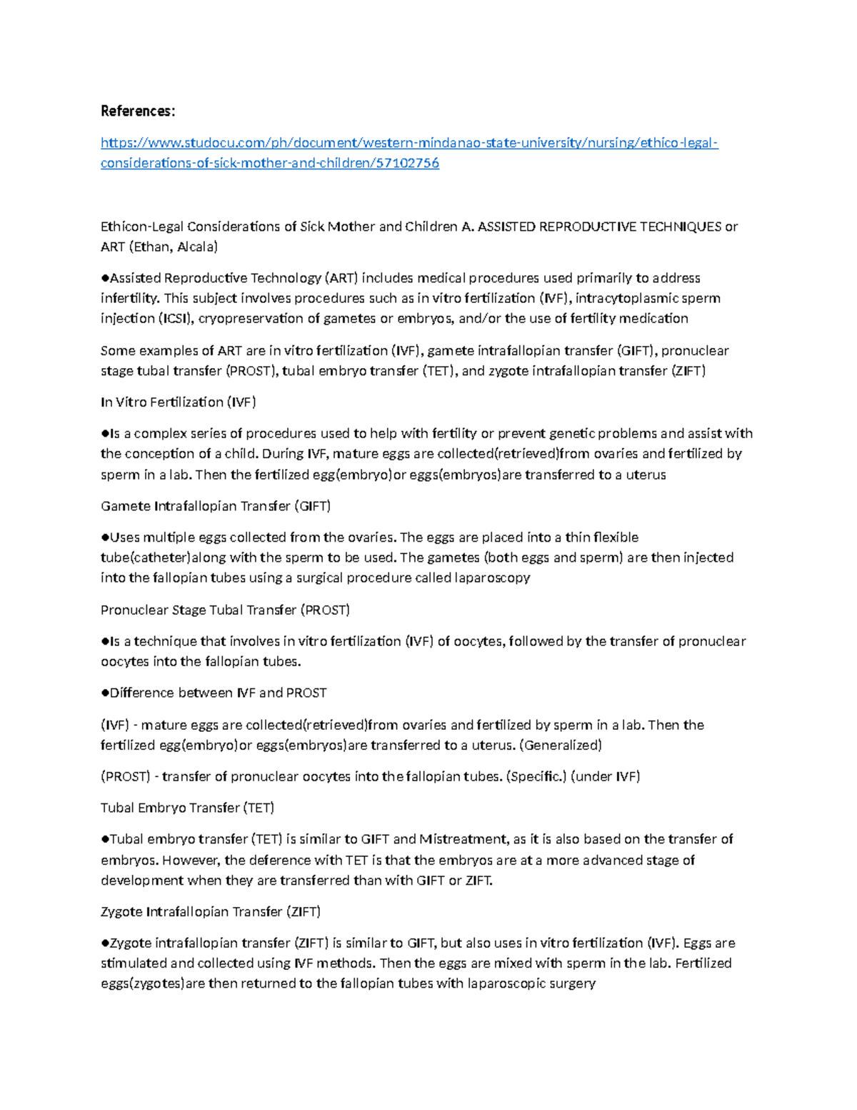 Module 6 - Activity - References: - Studocu