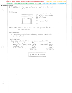 Sample - Solution Manual for Structural Analysis 6th SI by Aslam ...