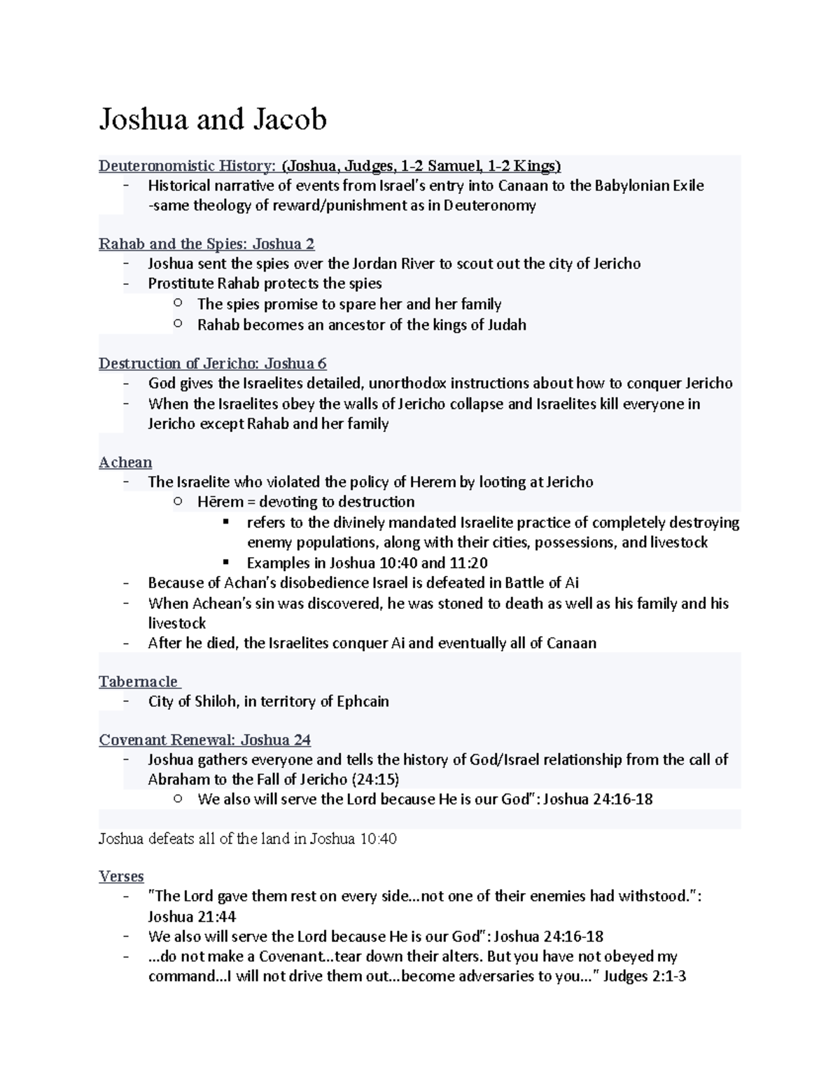 Christian Scriptures Joshua and Jacob - Joshua and Jacob ...