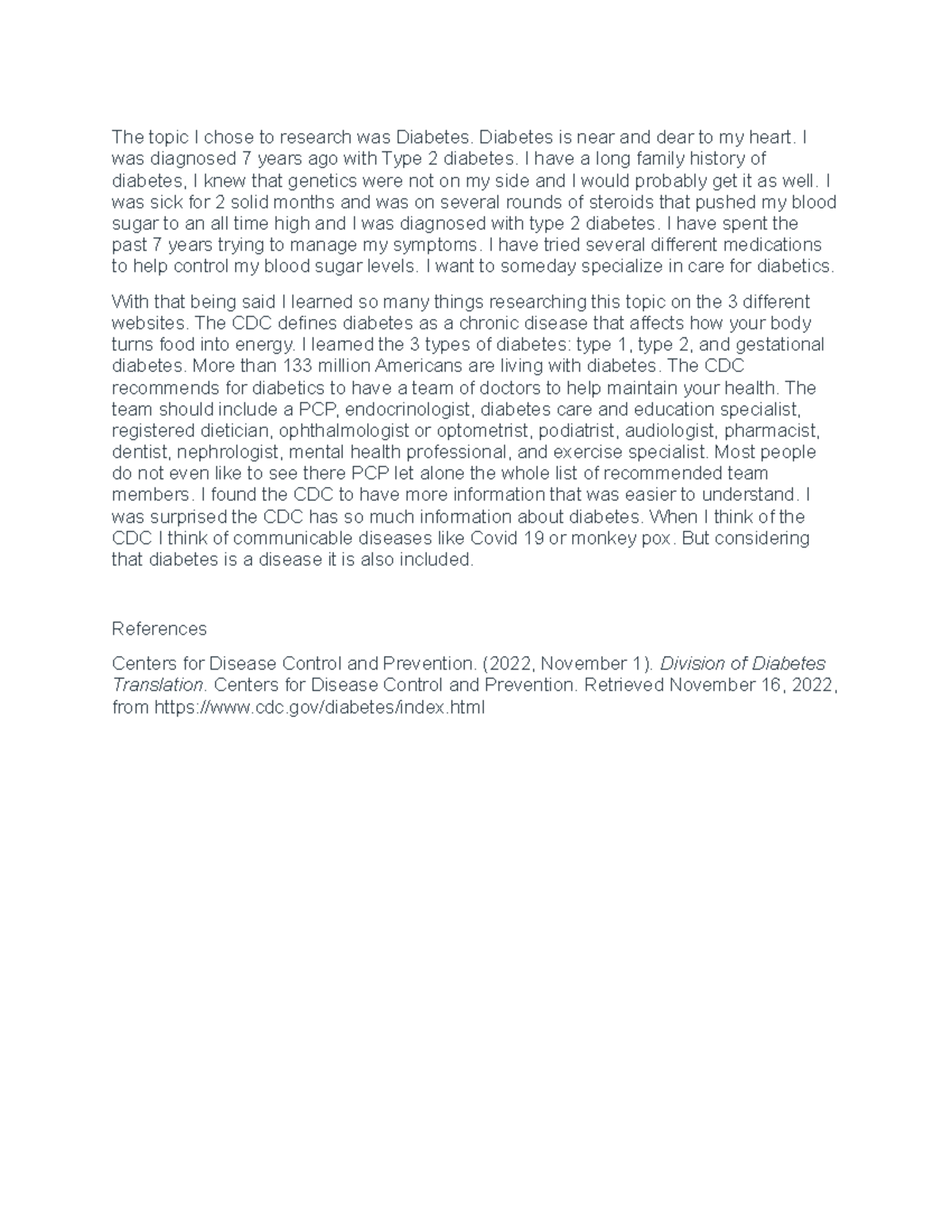 Unit 3 Discussion - Source Evaluation - The topic I chose to research ...