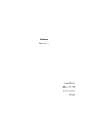 Alkene Bromination and Dehydrohalogenation - Experiment 6 - Alkene ...