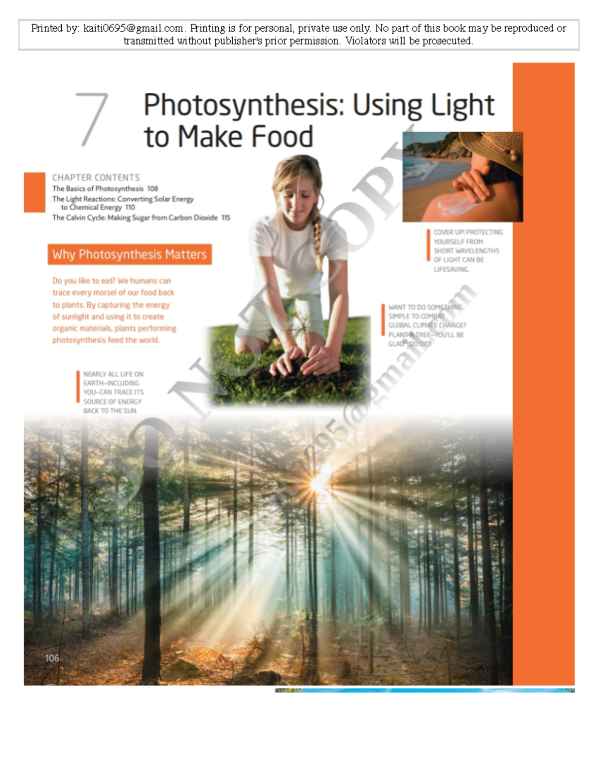 Chapter 7 Book - biology ch 7 - Studocu