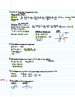 Ch 1 Math - 1.1 Notes - 12:52 PM Sun Jan 29 Life Science Calculus I ...