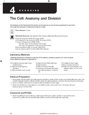 Review Sheet 3- The Microscope Answer Key - BIO-169 - Studocu