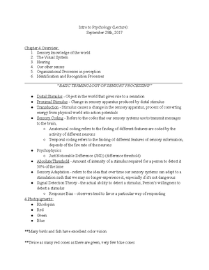 Psychology Test 1 Chapter 1-3 Study Guide - Chapter 1 Suppose you want ...