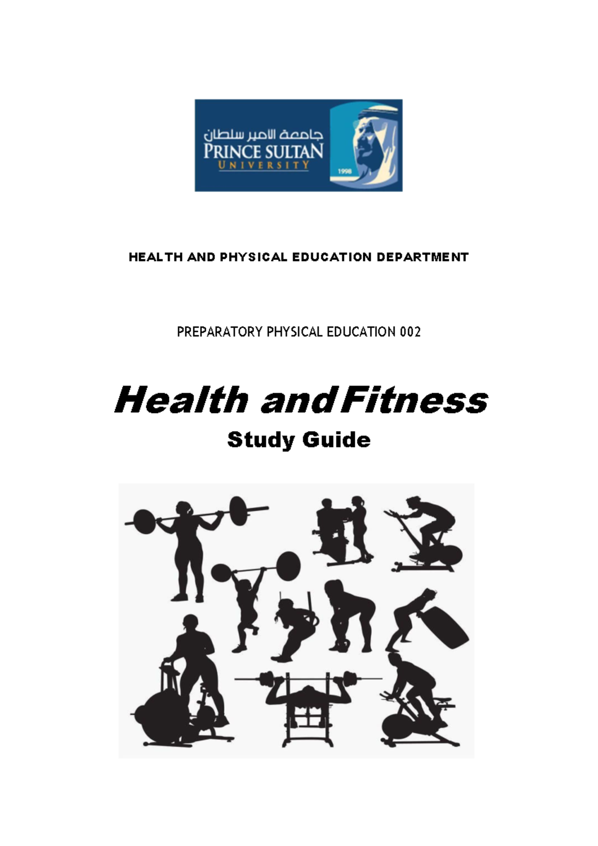 PE 002 - Pe courses for pe - HEALTH AND PHYSICAL EDUCATION DEPARTMENT ...