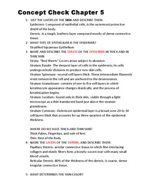 Chapter 14 Concept Check Questions - Concept check Chapter 14 1. DEFINE AUTONOMIC NERVOUS SYSTEM ...