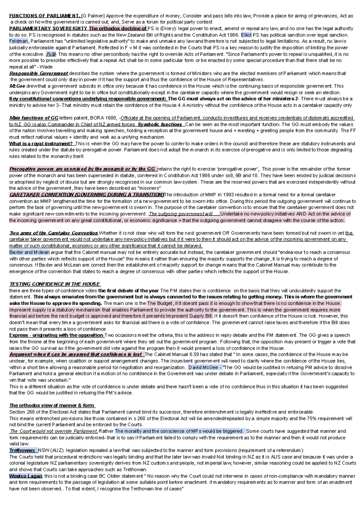 Final pubs cheat sheet - this is one fo the most comprehensive public ...