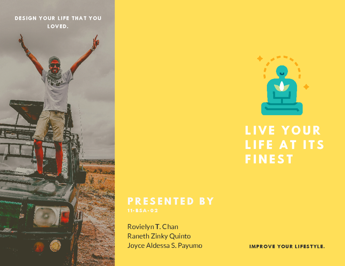 Pamphlet - Bachelor of Science in Accountancy - D E S I G N Y O U R L I ...