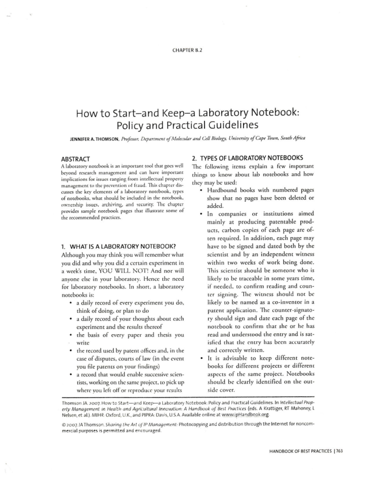 Cómo hacer una bitácora - Taller De Biología Y Microbiología - Studocu