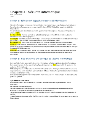 Modele rapport V1 - sécurité informatique - Avant-propos L’audit de la ...