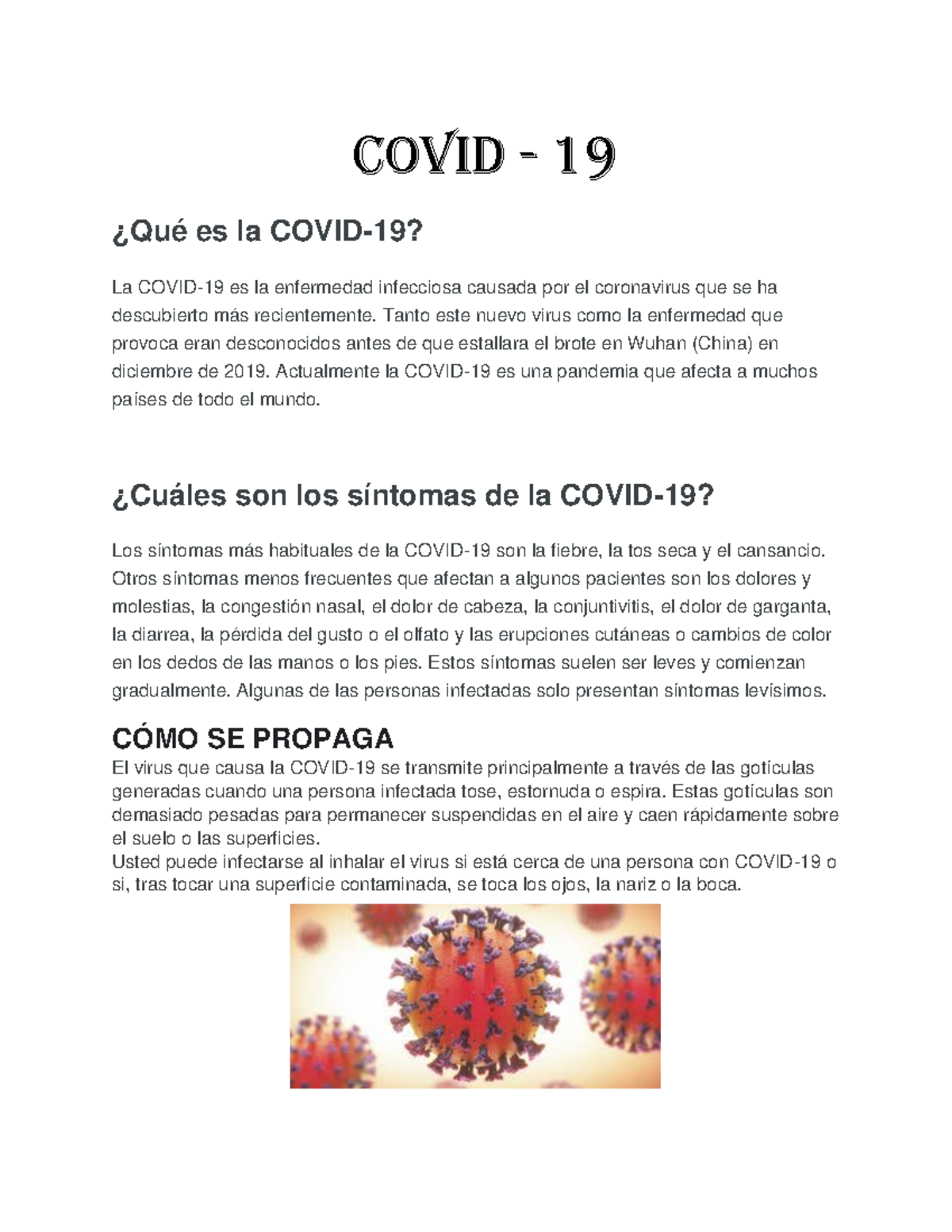 Covid - COVID - 19 ¿Qué es la COVID-19? La COVID-19 es la enfermedad ...