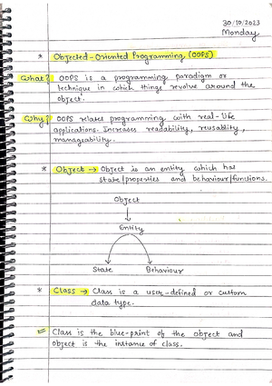 UML - UNIT-I Introduction to UML: Importance of modeling, principles of modeling, object ...