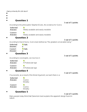 Quiz 2 - quiz - Question 1 3 / 3 pts The law of excluded middle states ...