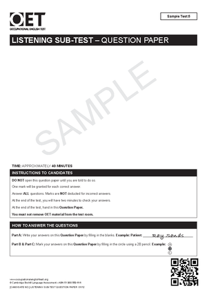 [Solved] Describe own role in supporting others to follow practices that - occupation health and ...