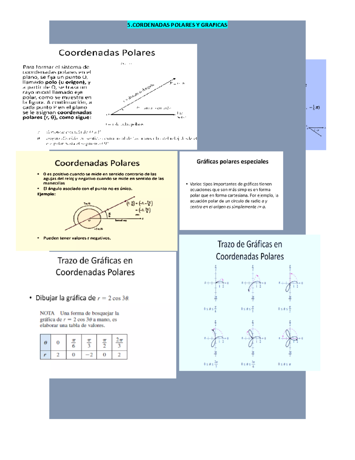 Cordenadas - revisiones - Introducción a la Ingeniería y Ciencias ...