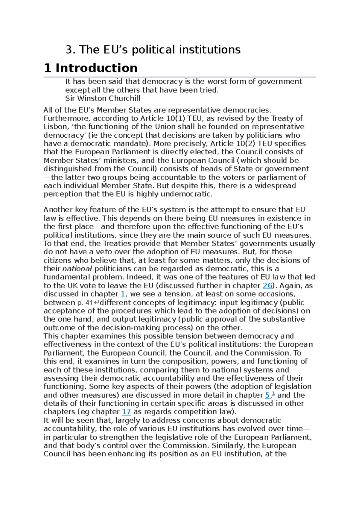 3. The EU’s political institutions - 3. The EU’s political institutions ...