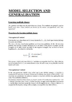 VC dimension and PAC learning in Machine Learning - VC dimension and ...