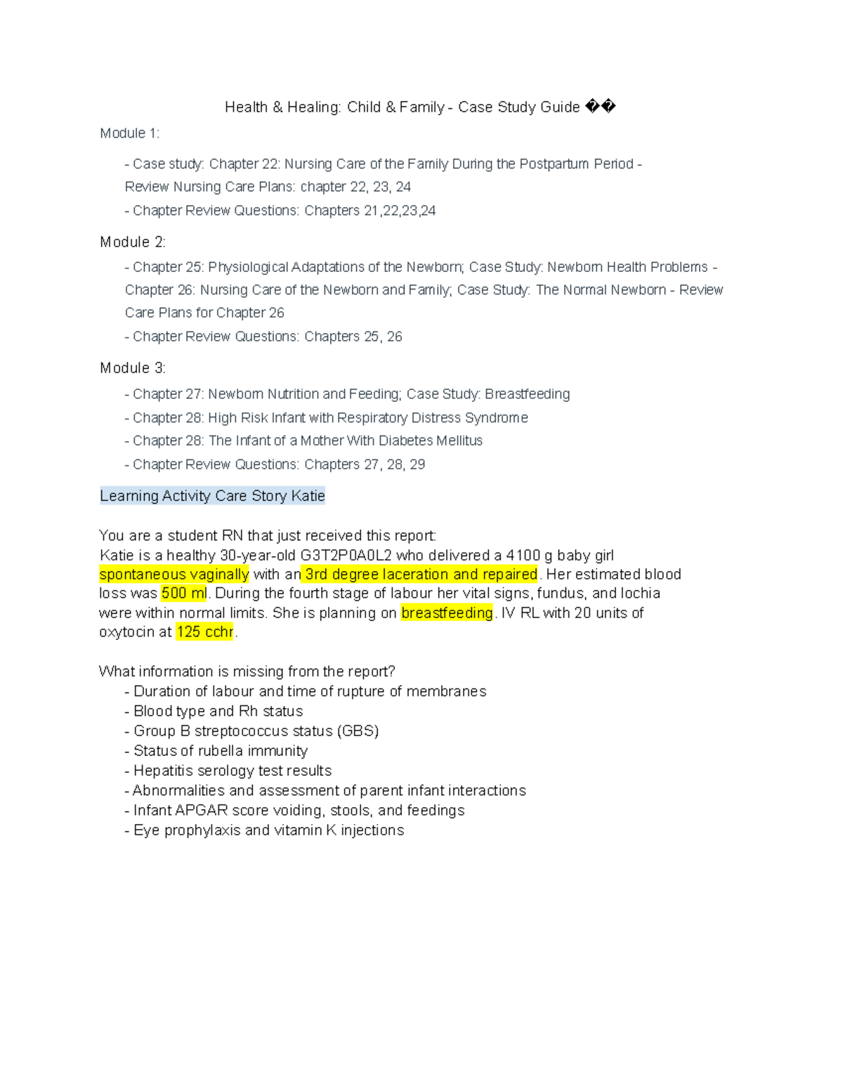 Family [1494] case study - Health & Healing: Child & Family - Case ...