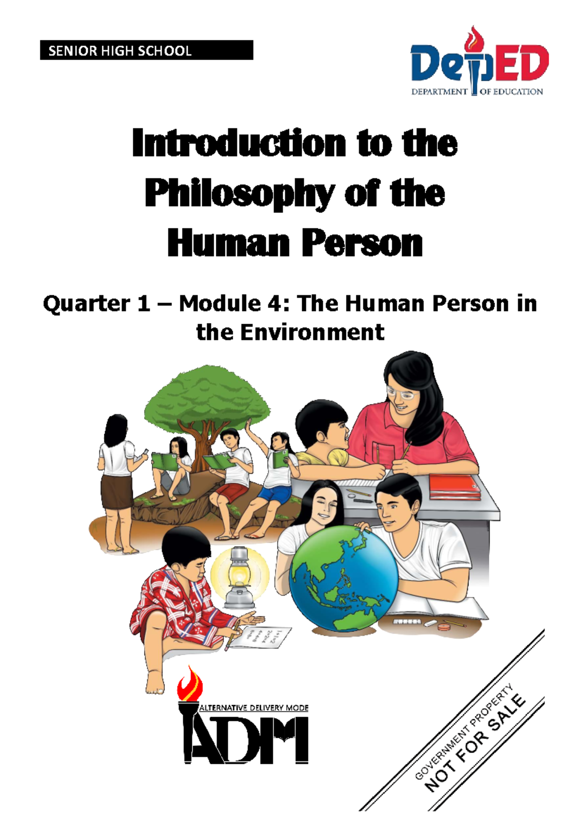 Module 4 THE Human Person IN THE Environment - SENIOR HIGH SCHOOL ...