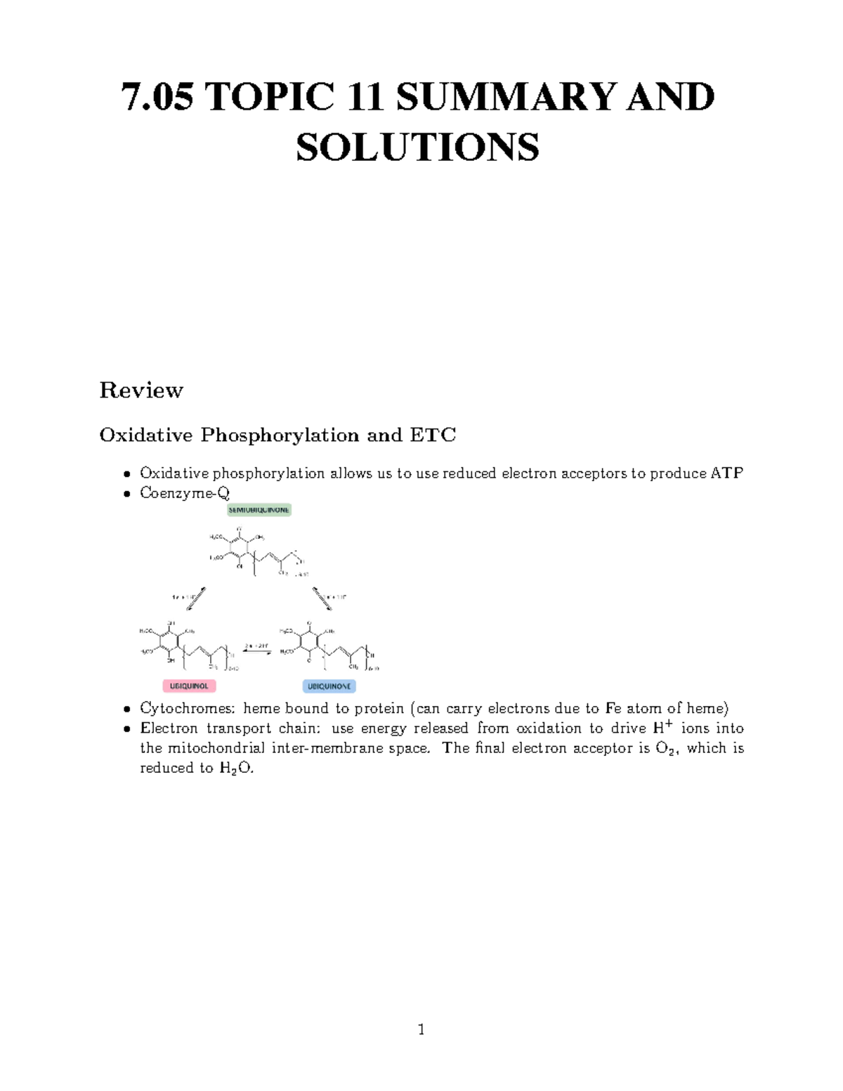 Topic 11 Summary AND Solution - Michael Kuoch April 26, 2022 7 ...