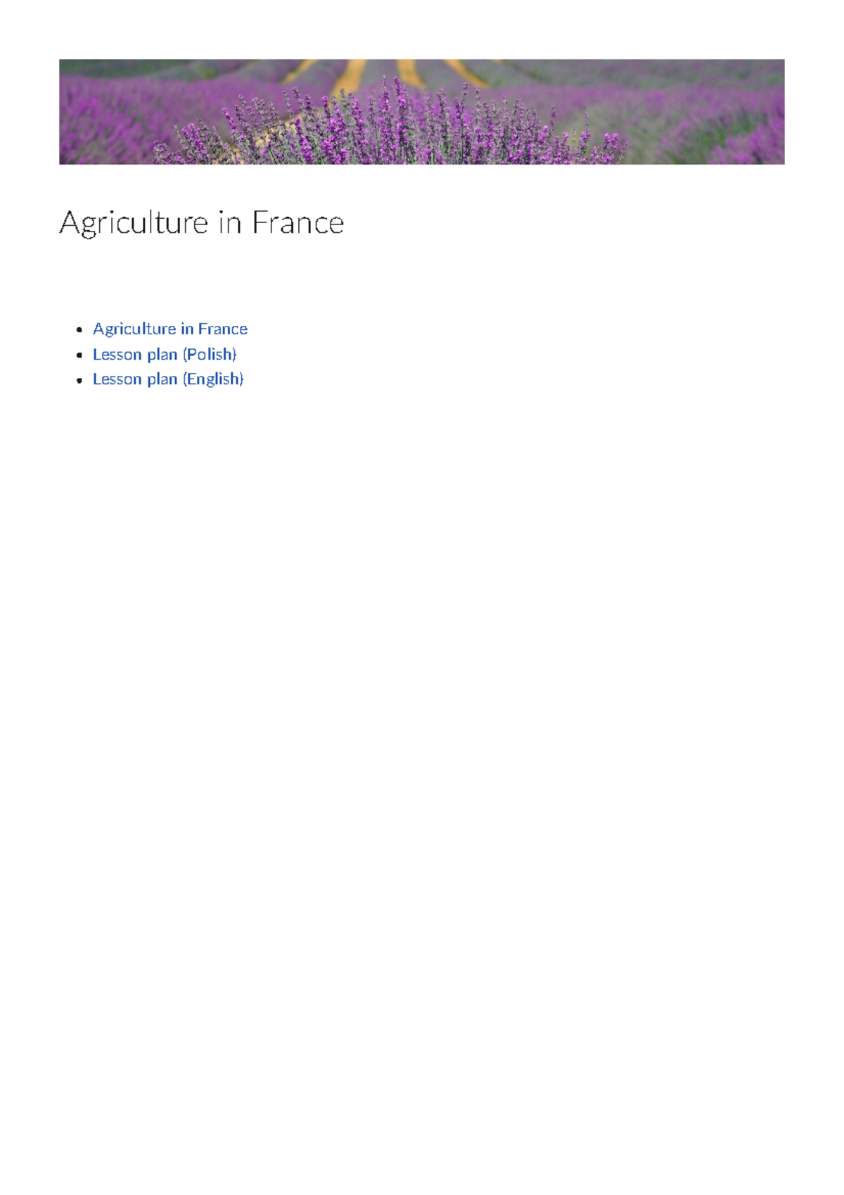 Agriculture in France - Agriculture in France Agriculture in France ...