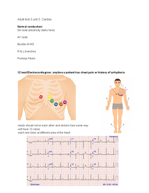 Shadow Health Focused Chest Pain - Focused Exam: Chest Pain Results ...