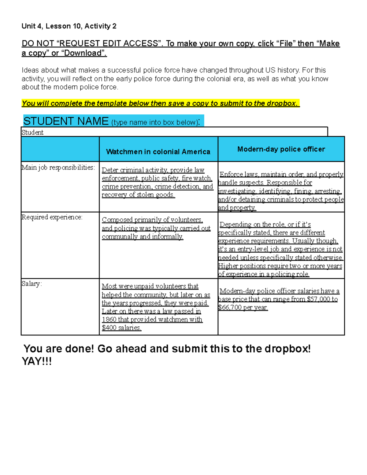 U4L10 11 Portfolio - Unit 4, Lesson 10, Activity 2 DO NOT “REQUEST EDIT ...