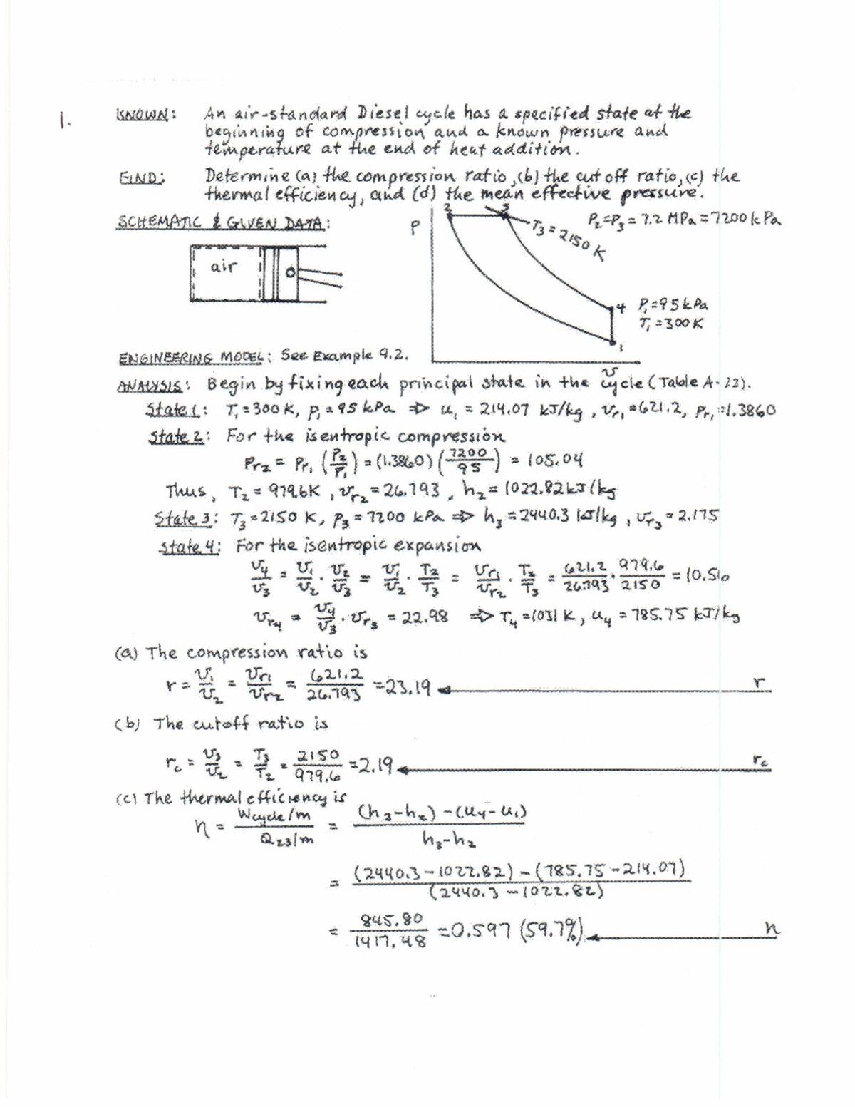 Solution 5 - Thermodynamic assignment - Mechanical and Materials Engineering 3334A/B - Studocu