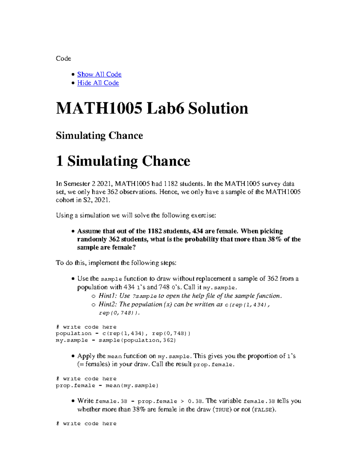 MATH1005 Lab Solutions 6-12 - Code Show All Code Hide All Code MATH1005 ...