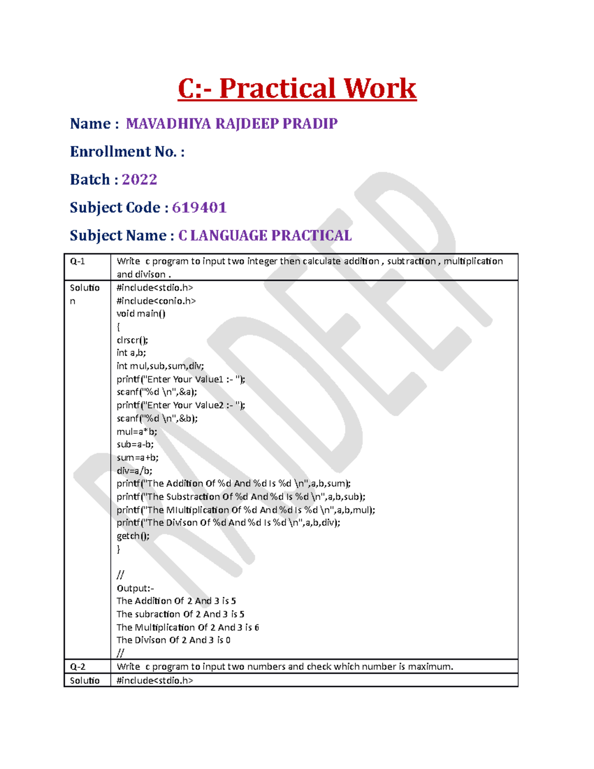 C programs-1 - if you want to crack codes you have to download this ...