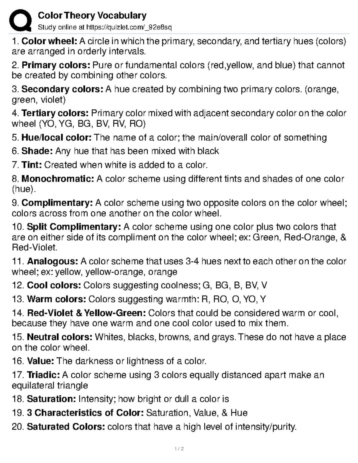 Color Terms Color Theory Vocabulary Study Online At Quizlet 92e8sq color-terms-color-theory-vocabulary-study-online-at-quizlet-92e8sq